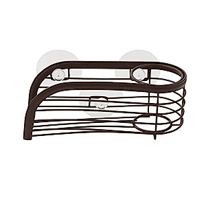 Spectrum Diversified Ashley Sponge & Brush Holder, Bronze