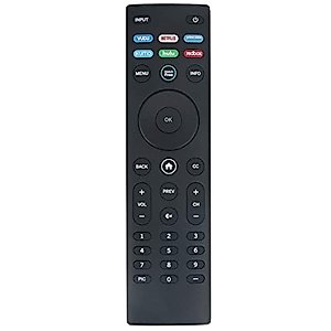 XRT140 Replacement Remote Fit for Vizio P-Series M-Series V-Series 4K HDR Smart TV P65Q9-H1 M656-H4 M55Q8-H1 M586x-H1 M706x-H3 M50Q7-H1 M556-H1 M506x-H9 V755-H4 V705x-H1 V405-H19 V555-H1 V655-H9