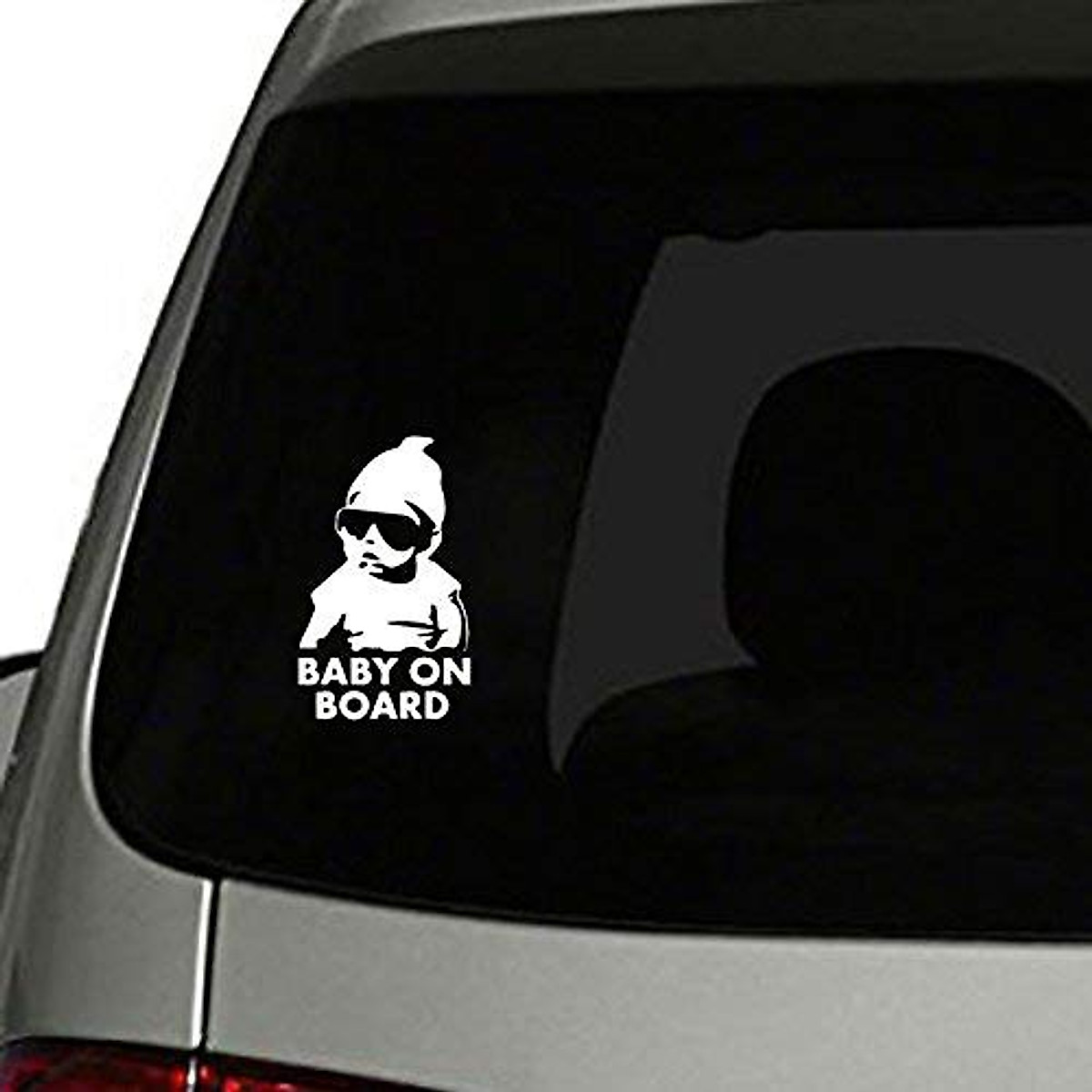 Baby on Board Sign Car Window Sticker - Carlos from The Hangover & Peeing Boy Design Bundle