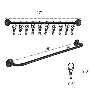 Mkono Hat Rack for Wall Baseball Cap Organizer Holder with 20 Clips Modern Metal Hat Storage Display Hanger Wall Mount Cowboy Hat Hooks Rack for Closet Bedroom Entryway, Set of 2
