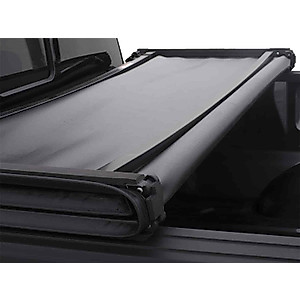 Lund Genesis Tri-Fold Soft Folding Truck Bed Tonneau Cover | 95093 | Fits 2007 - 2013 Chevy/GMC Silverado/Sierra 6' 7" Bed (78.7")