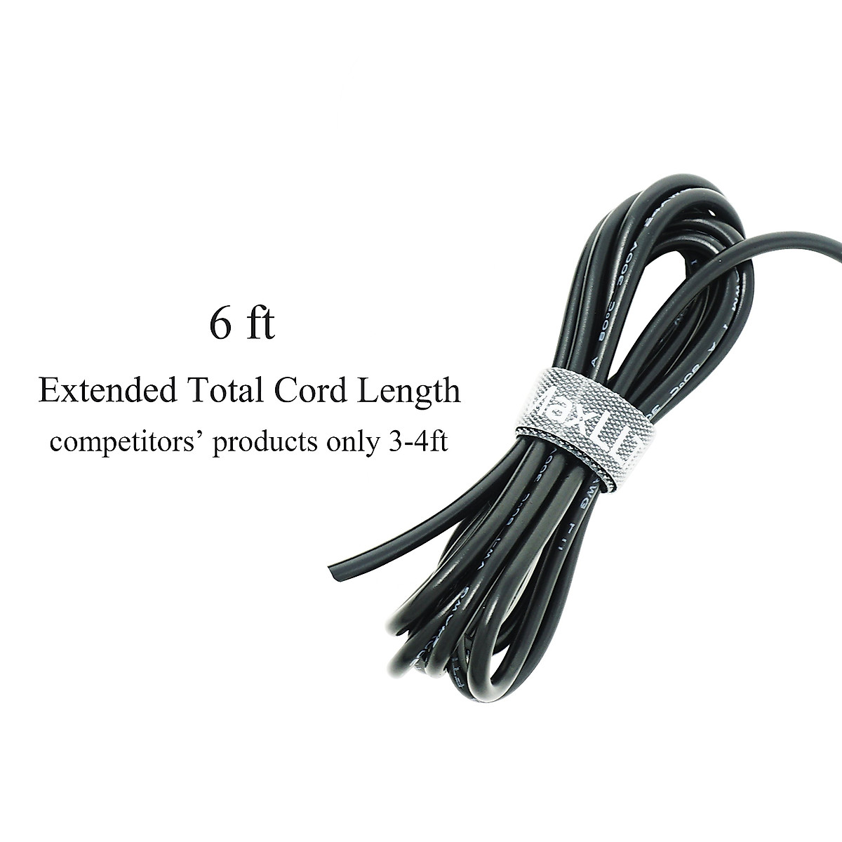 MaxLLTo Extra Long 6ft 5V 2A Micro USB AC/DC Power Supply Adapter Cord Plug for D-Link DCS-935L DCS-936L HD WiFi Camera AC Home Wall Power Charger