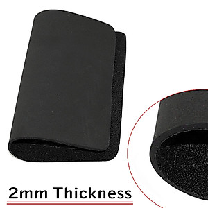 SaiTech IT 5 Pack 2mm Mouse Pad with Stitched Edges Non-Slip Rubber Base, Premium-Textured and Waterproof Mousepads Bulk, Mouse Pad for Computers, Laptop, Office & Home, 8.66 x 7.1 inch