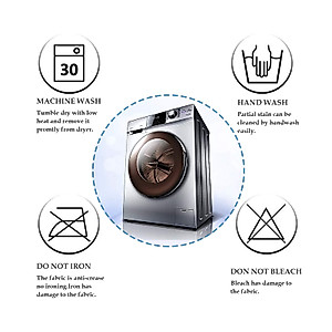 Genina Chair Covers for Dining Room Set of 4 Chair Covers Dining Chair Covers Stretch Kitchen Parsons Chair Covers,Khaki