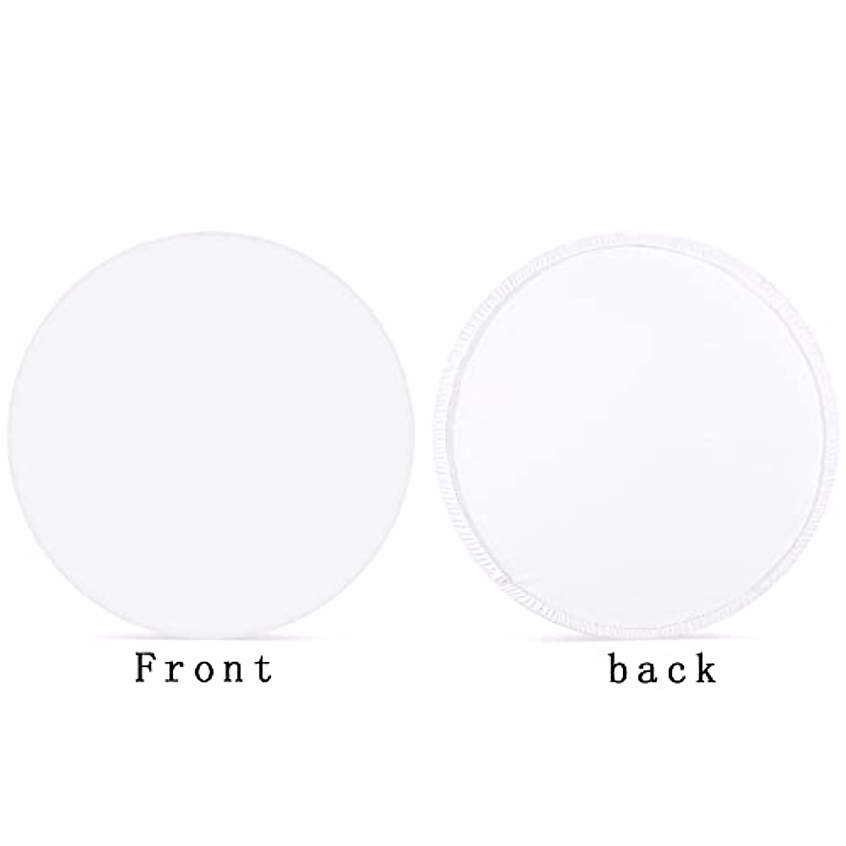 7.2x7.2ft White Round Backdrop Cover White Circle Backdrop Cover Round Fabric Photo Background for Photography Party Birthday Wedding Baby Shower Home Decorations