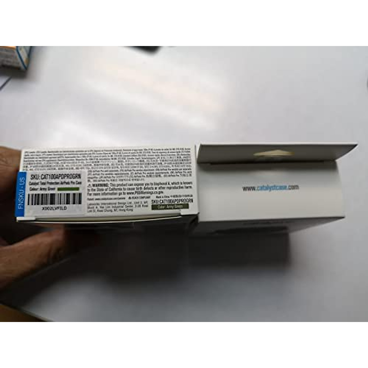 Catalyst Total Protection Case for AirPods Pro 2nd Generation Case - Waterproof, and Shockproof Rugged Full Body Case for AirPods Pro 1 and AirPods Pro 2, Secure Locking System Case with Carabiner