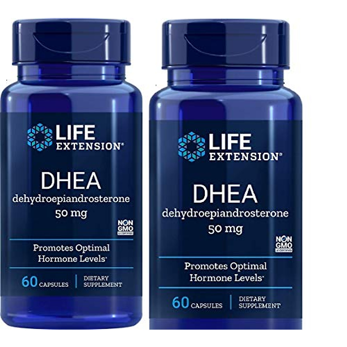 Life Extension, DHEA 50 Mg, 60-Capsules (2 Pack)