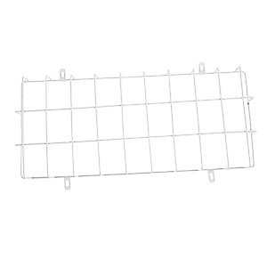 NULYLU Protective Guard for Emergency Light Iron Metal Emergency Light Wire Cover Wire Guard for Emergency Light White Exit Sign Wire Guard