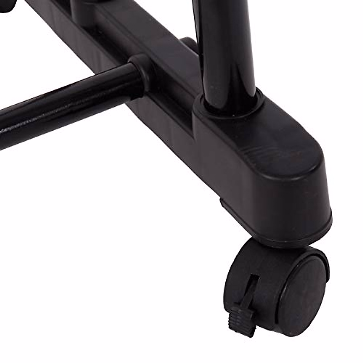 Vasitelan Rolling Clothes Rack on Wheels, Stainless Steel Clothing Rack for Hanging Clothes, Garment Rack (Style 5)