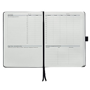 Action Day Undated Weekly Productivity Planner With To-Do List,Goal Setting & Action Planning for Your Life,Work & Home - Size 6x8 - Turquoise