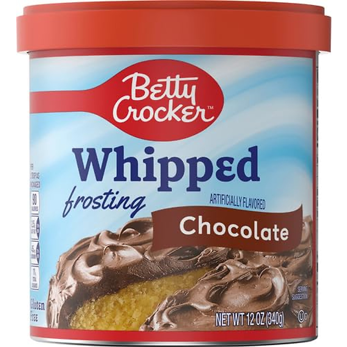 Betty Crocker Gluten Free Whipped Chocolate Frosting, 12 oz.