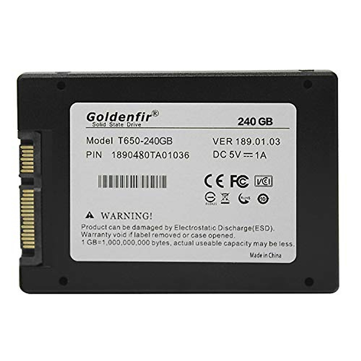 Hd Ssd 240gb 530mb/s Sata 3 for Notebook & Desktop