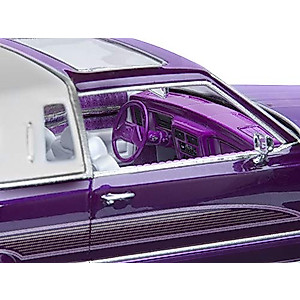 Revell 85-4438 Custom Cadillac Lowrider Model Car Kit 1:25 Scale 110-Piece Skill Level 5 Plastic Model Building Kit , Purple