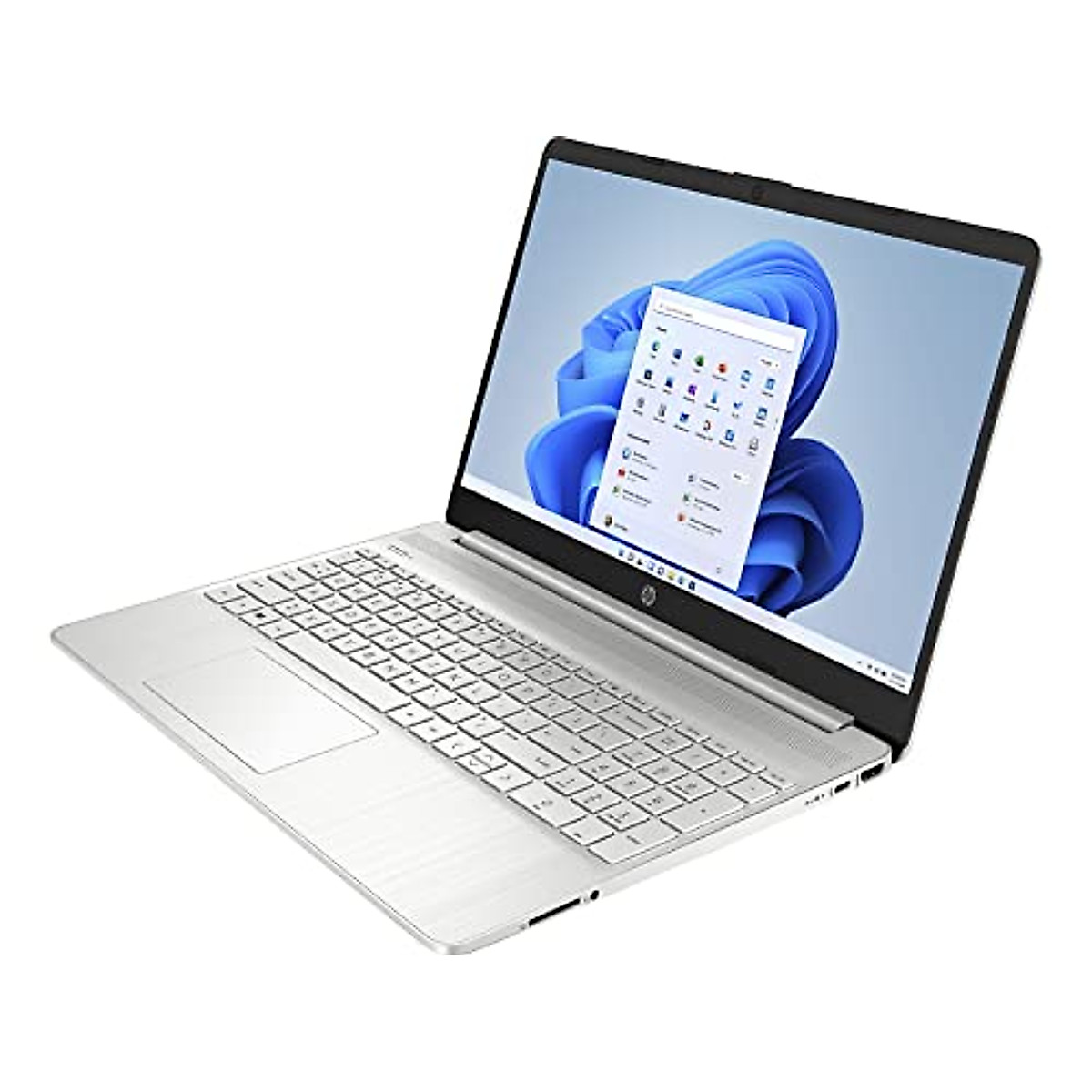 HP 2022 15.6" Touchscreen Laptop, 11th Gen Intel Core i3-1115G4 Processor, 16GB RAM, 256GB PCIe SSD, Intel UHD Graphics, HD Webcam, Windows 11 S, Natural Silver, 32GB Snowbell USB Card