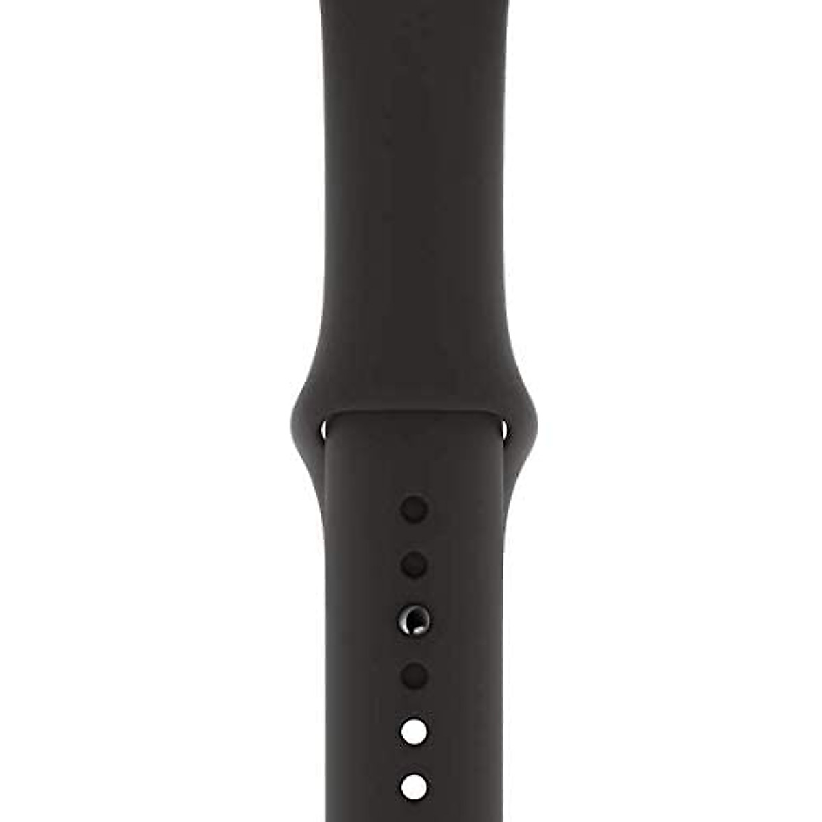 Apple Watch Series 4 (GPS + Cellular, 44MM) - Space Black Stainless Steel Case with Black Sport Band (Renewed)