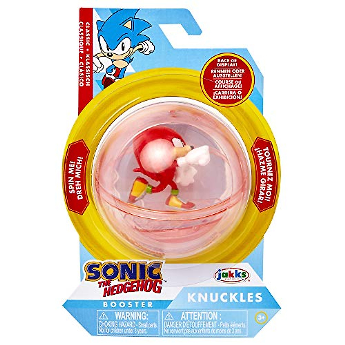 Sonic The Hedgehog Sonic Booster Sphere Knuckles Action Figure