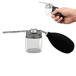 Denpetec Hair Fiber Applicator,Spray Applicator Pump Nozzle for Hair Fibers,Professional Hair Fiber Spray Applicator,Hair Loss Concealer Sprayer,Silicone Fiber Powder Hair Grooming Tool
