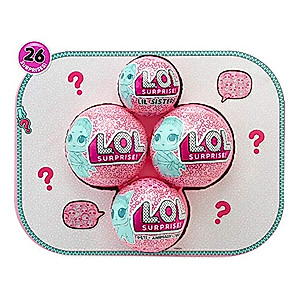 L.O.L. Surprise! Bigger Surprise Limited Edition with 2 Collectible Dolls, 1 Pet, 1 Lil Sis with 60+ Surprises in Eye Spy Series Carrying Case- Gift for Kids, Toys for Girls Ages 4 5 6 7+ Year