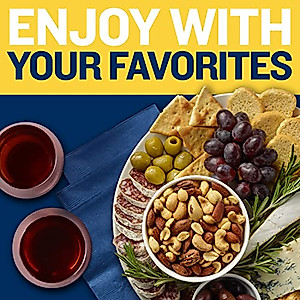 PLANTERS Salted Mixed Nuts, Party Snacks, Plant-Based Protein 10.3oz (1 Canister)