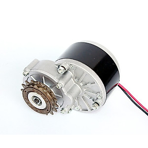 L-faster 24V250W Bike Left Side Drive Motor Kit Mountain Bicycle Conversion Kit Customized Motor Kit for Suspended Bike (36V Twist kit)