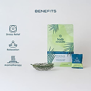 Body Restore Shower Steamers Aromatherapy (15 Packs x 2) - Gifts for Mom, Gifts for Women and Men, Shower Bath Bombs, Citrus Grove, Tea Tree Essential Oil, Stress Rel