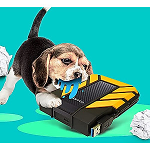 ADATA HD710 Pro 2TB External Hard Drive, Red (AHD710P-2TU31-CRD)