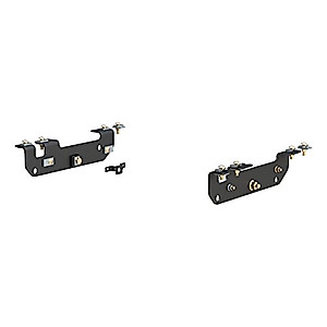 CURT 16424 5th Wheel Installation Brackets, Select Ford F-250, F-350, F-450 Super Duty,Black