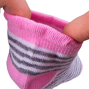 Duufin 16 Pairs Non Skid Toddler Socks Ankle Toddler Grip Socks Kid Gripper Socks for Toddler Boys Girls, 1-3T