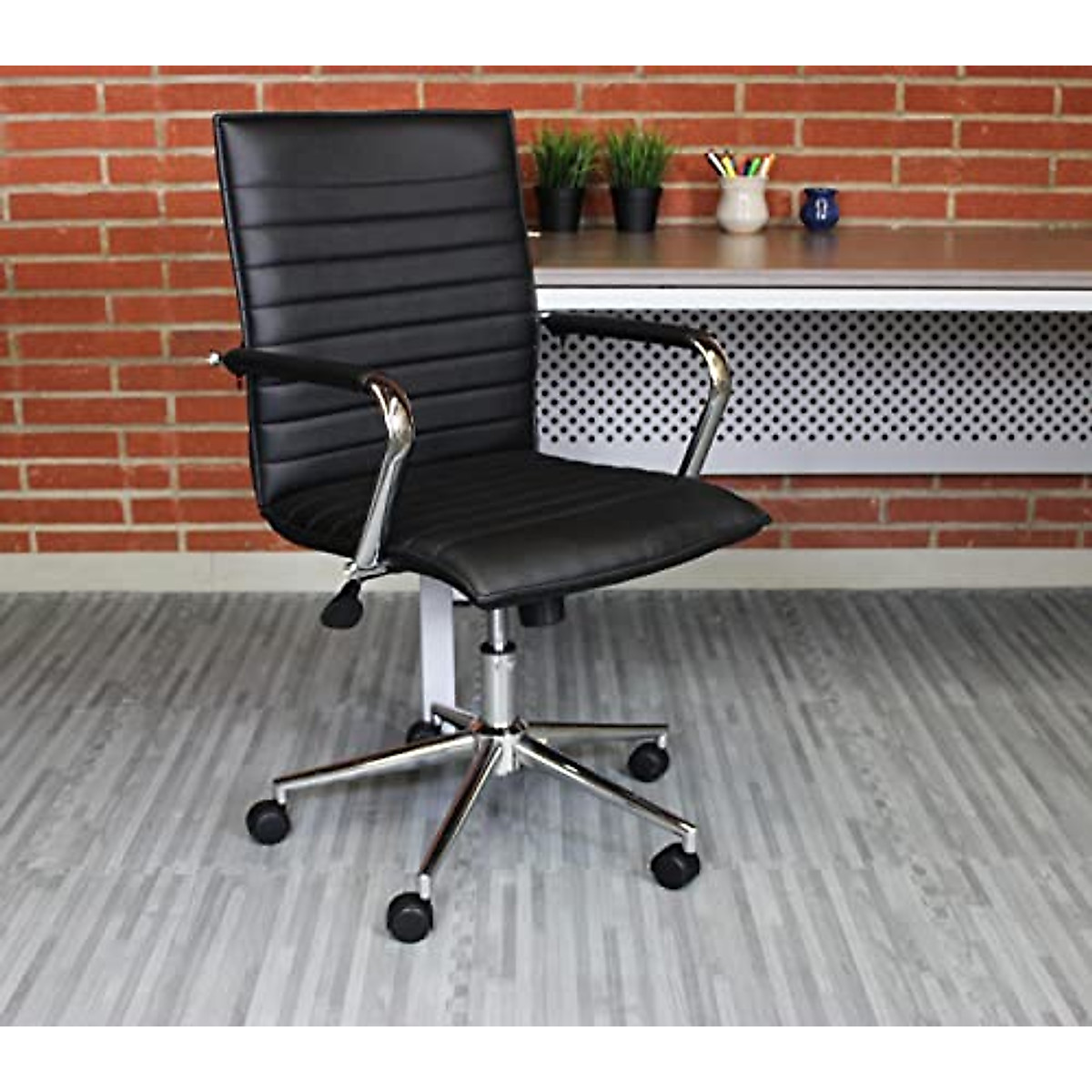Boss Office Products Hospitality Chair, Black