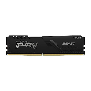 16GB 3200MHz DDR4 CL16 DIMM (Kit of 2) Fury Beast Black