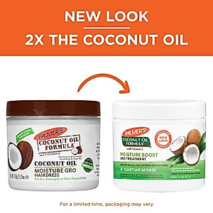 Palmers Coconut Oil Moisture Gro Hairdress Jar 5.25 Ounce (155ml) (Value Pack of 3))