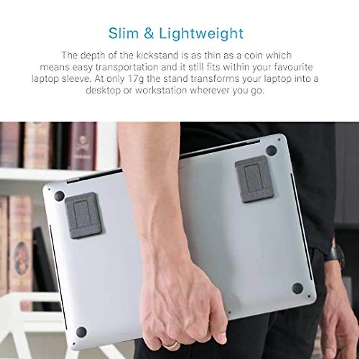 Andana Smallest, Invisible Portable Laptop Kick Stand