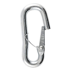 CURT 81288 Snap Hook Trailer Safety Chain Hook Carabiner Clip, 9/16-Inch Diameter, 5,000 lbs