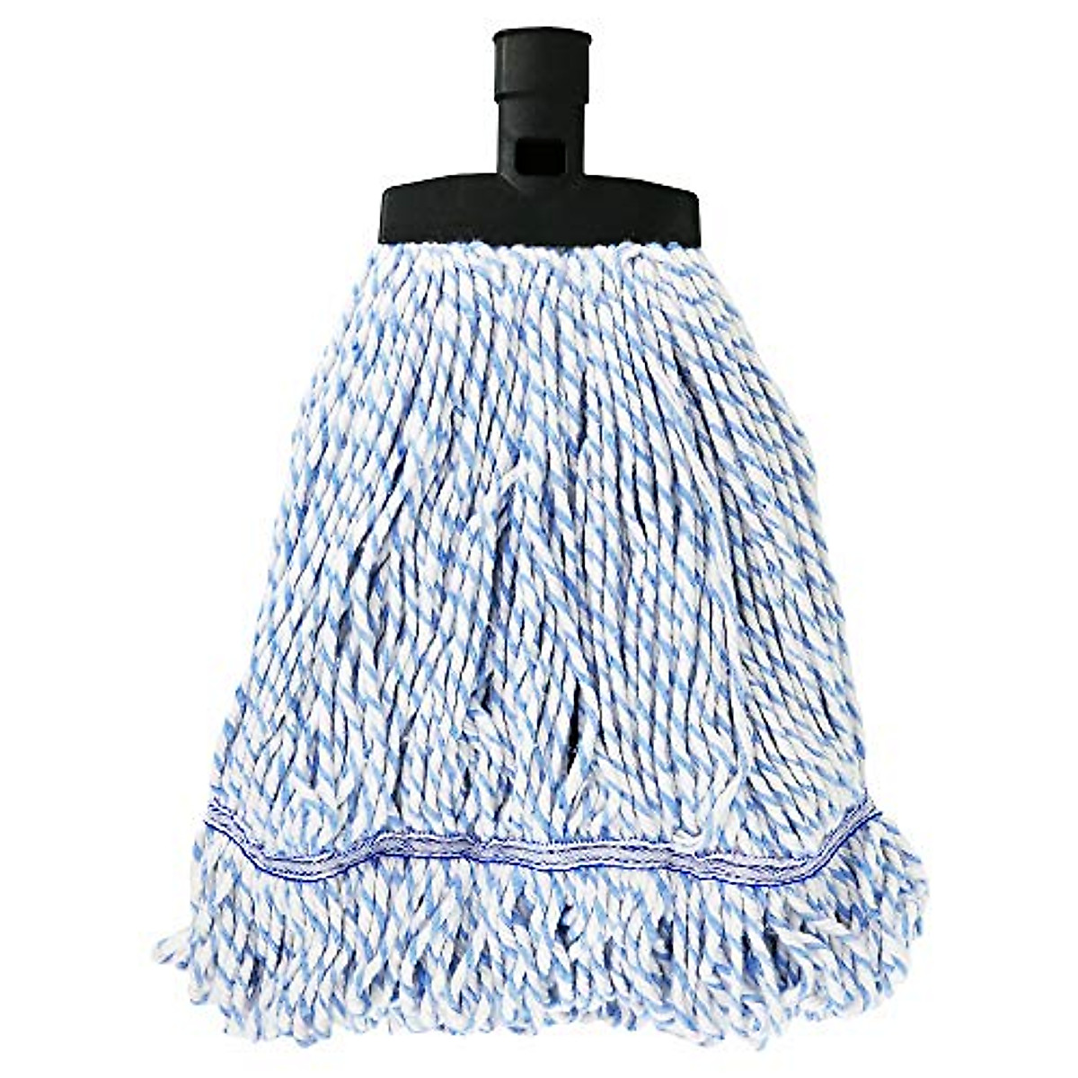 SWOPT Cotton Blend Mop Head — Cleaning Head Interchangeable with All SWOPT Cleaning Products for More Efficient Cleaning and Storage — Great to Use on Wood, Laminate or Tile Floors, Machine Washable