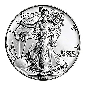1991 American Silver Eagle ASE $1 MS-69 PCGS
