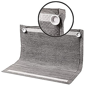 MYMOON HOME Pee PAD Holder (Pack of 2) – Works with Any Type of Wee Wee Pads for Easy cleanup of Marking and Leg Lifting Dogs. (White)