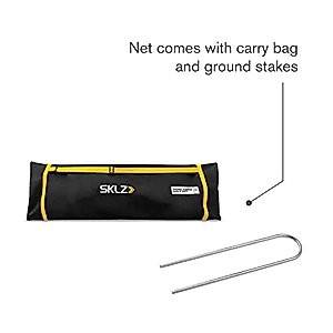 SKLZ Home Range Golf Net for Backyard Practice with Dual Net for Smooth Ball Return and Carry Bag