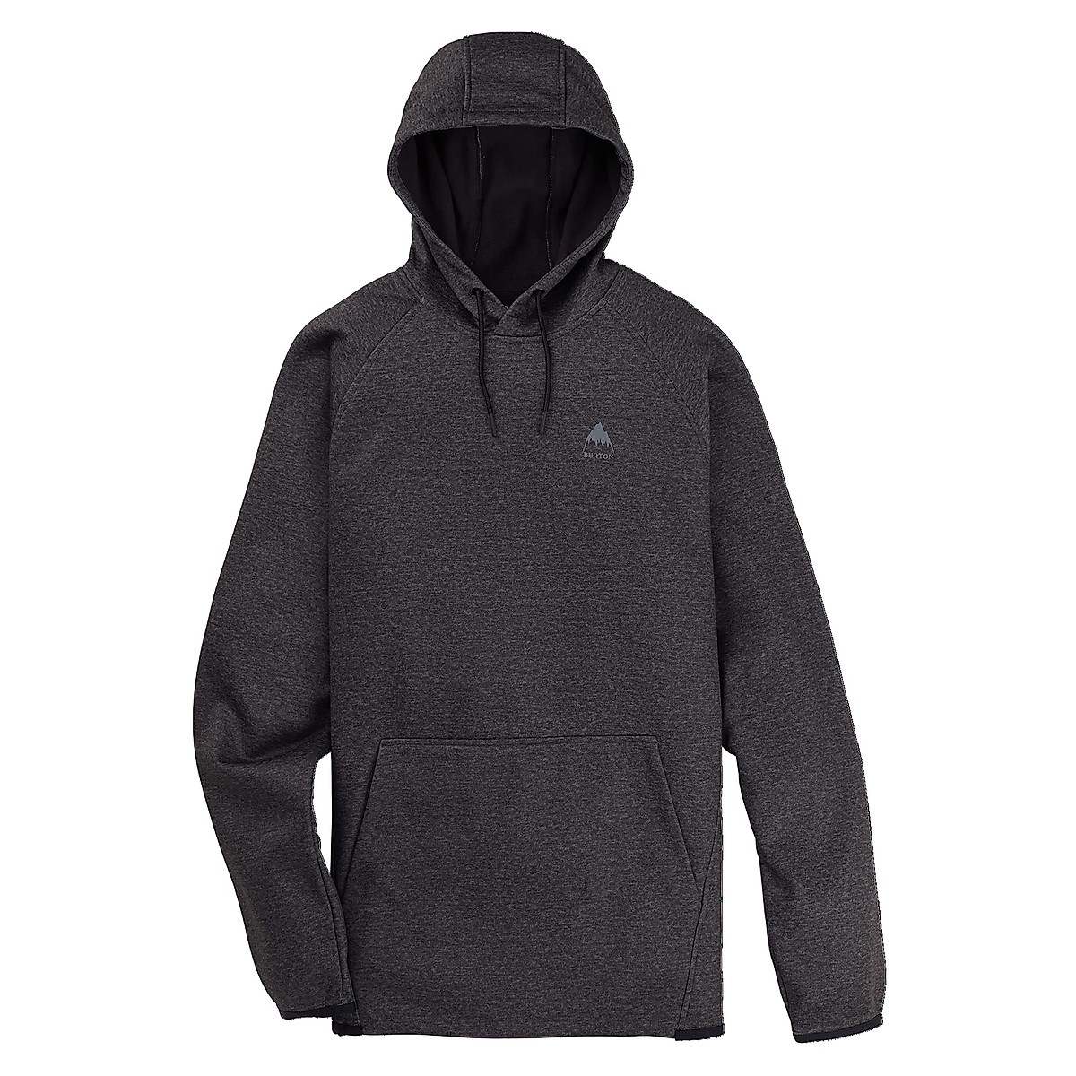 Burton Men's Crown Weatherproof Pullover Fleece, True Black Heather, L