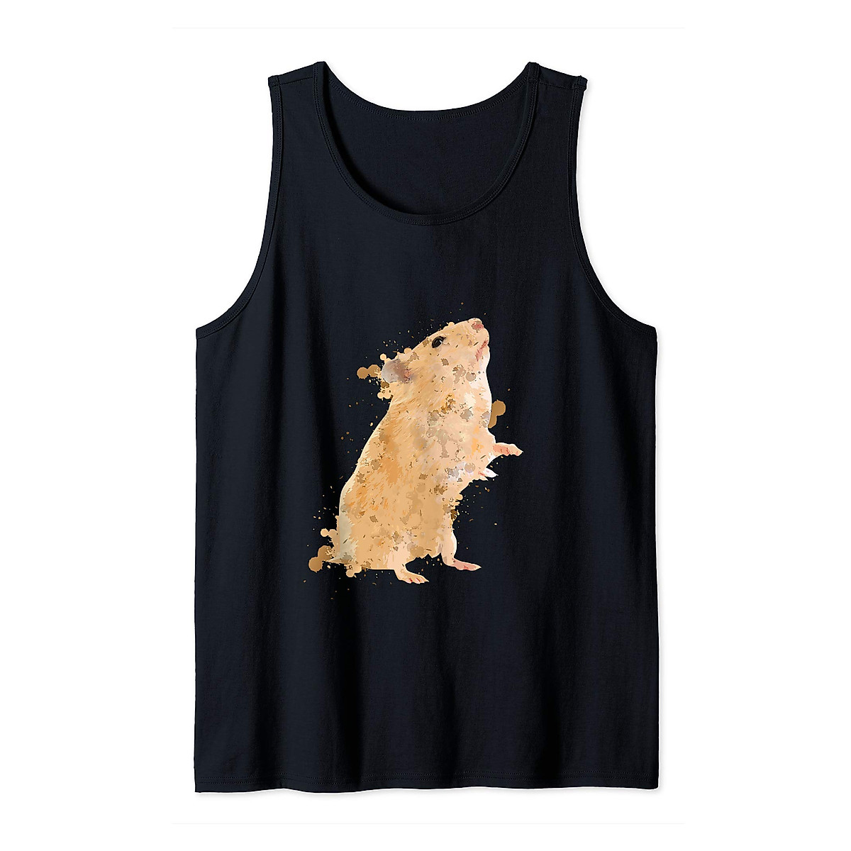 Watercolor Gerbil Top | Owners Gift for Pet Gerbil Lovers Tank Top