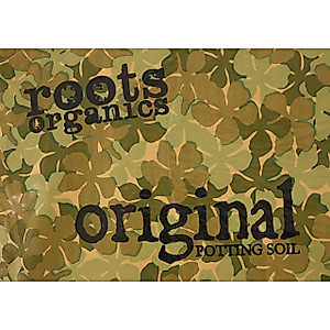Roots Organics ROD75 Hydroponic Gardening Ready-to-Grow Coco Fiber-Based Potting Soil, 0.75 cu ft/5.6 gal for Plants