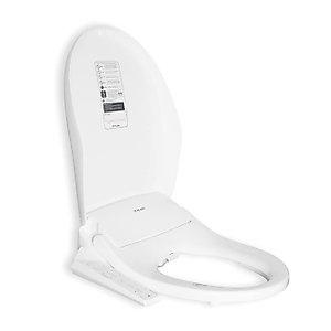 Hulife Electric Bidet Seat for Elongated Toilet with Unlimited Heated Water, Heated Seat, Warm Air Dryer, Touch Control Panel