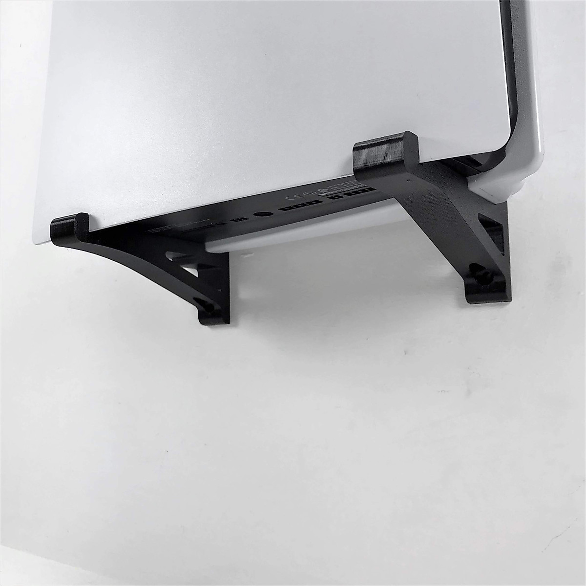 3D Cabin PS5 Wall Mount Wall Bracket Holder Stand for Play Station 5 Disc Triple Support Any Orientation White Right