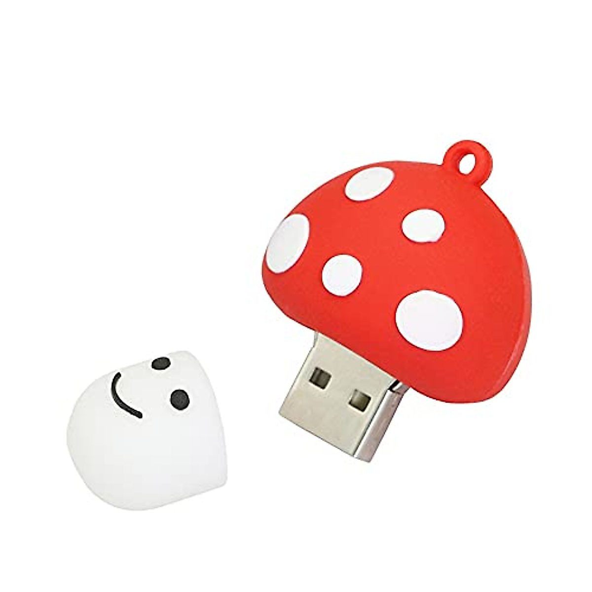 16GB Mushroom Shape USB Flash Drive USB Drive USB Stick USB Flash Disk USB Disk Thumb Drive Pen Drive U Disk PenDrive Memory Stick External Storage Flash Memory USB Storage USB 2.0 Stick (Red)