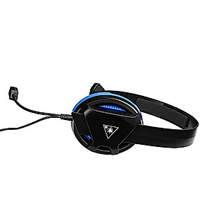 Turtle Beach Recon Chat PlayStation Headset – PS5, PS4, Xbox Series X, Xbox Series S, Xbox One, Nintendo Switch, Mobile, & PC with 3.5mm – Glasses Friendly, High-Sensitivity Mic - Black