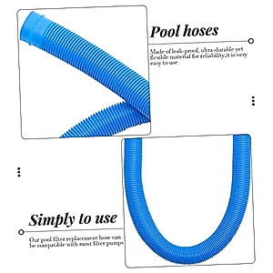 Yardenfun Pool Hose Swimming Pools Interior Accessories Outdoor Hose Pool Water Change Hose Replacement Hose for Above Ground Pools Garden Water Hose Pool Pump Hose Hose Accessory Pump Hose