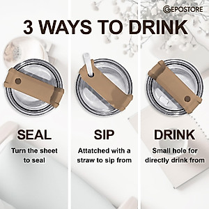 GEPOSTORE Valentines Day Gifts for Wife Husband, Old Couple 40 Oz Tumbler with Handle, To My Wife Valentines Cup, Cartoon Movie Characters Mug, Gifts for Movie Lovers