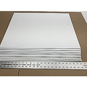 Yard Signs 20 Pack, Blank Signs, Flute 18 Corrugated Signs Board, Great for Advertising Any Events, Open House, Yard Sales, Direction Signs 24x18 inches