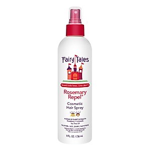 Fairy Tales Rosemary Repel Daily Kids Hair Spray – Kids Like the Smell, Lice Do Not, 8 fl oz. (Pack of 1)