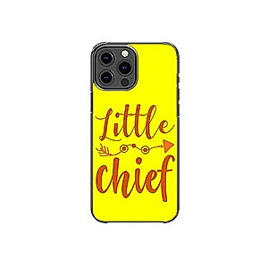 Little Chief Sweet Cute Pattern Art Design Anti-Fall and Shockproof Gift iPhone Case (iPhone 13 Pro Max)