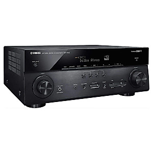 YAMAHA TSR-7850R 7.2CH Dolby Atmos DTS Wi-Fi BT 4K Receiver, Black (Renewed)